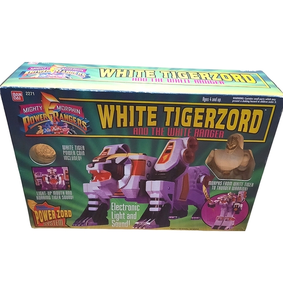 Power Ranger | Toys | Nib 994 Original Vintage Power Rangers White ...